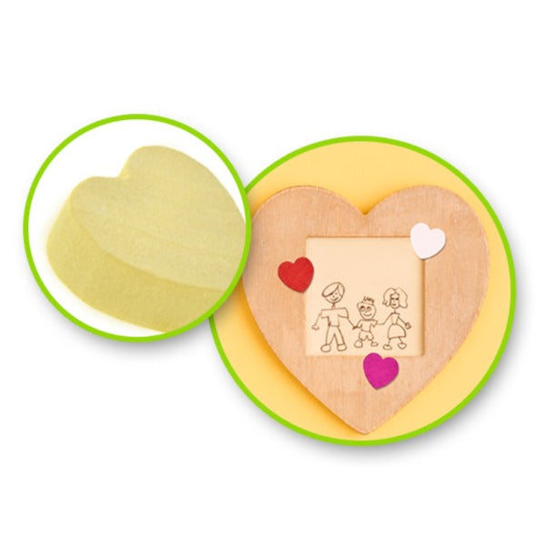 Heart Wooden Thick-Bits | Arts and Crafts | Hey Kiddo Toronto